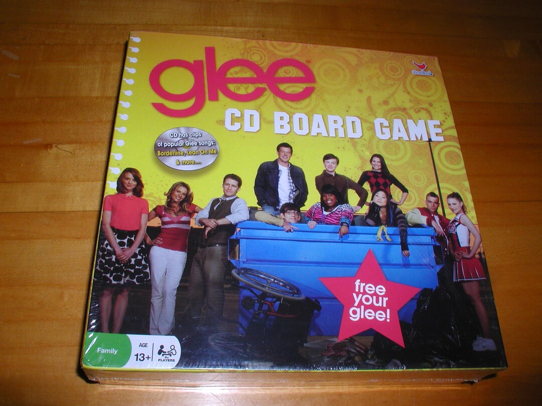 GLEE CD Board Game - Factory Sealed Game - Etsy