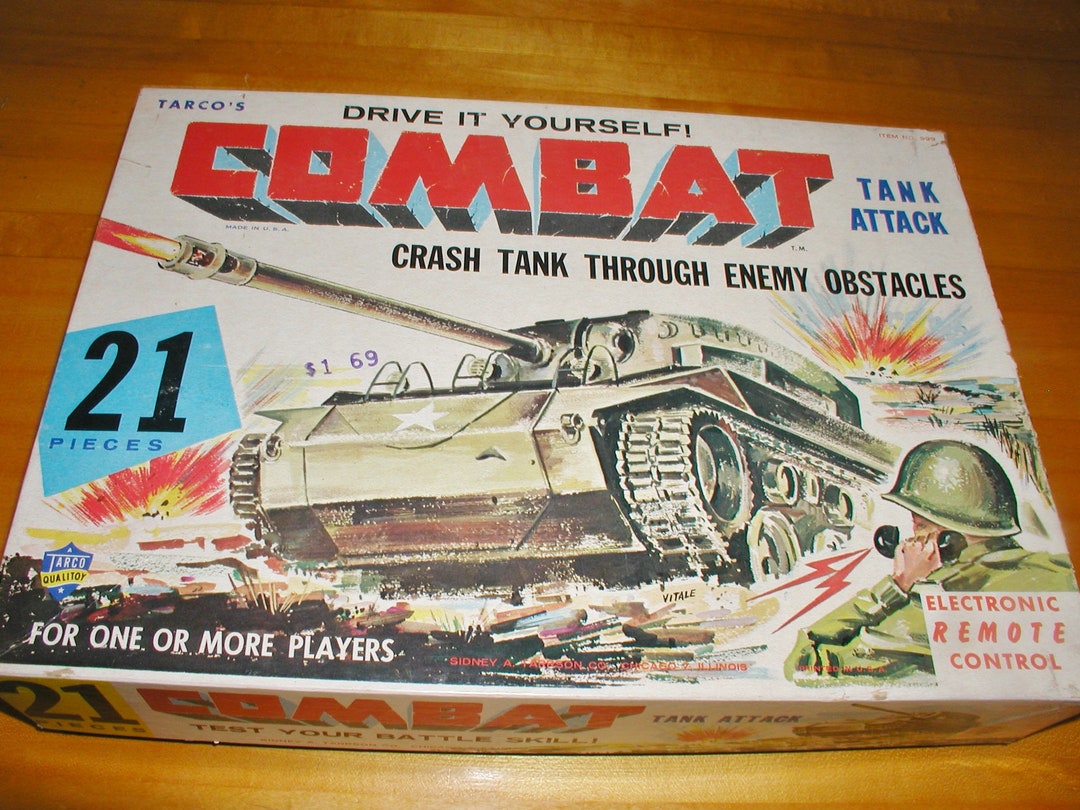 1950's Combat Tank Attack Game - Complete -vintage Game - Etsy