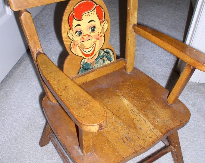 1940s HOWDY DOODY Childs Chair All Original - Etsy