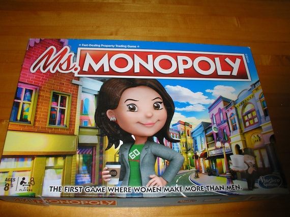 MS. MONOPOLY Monopoly Game the Game Where Women Make - Etsy