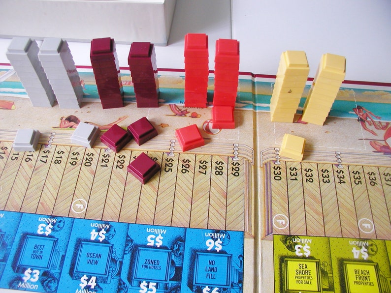 1985 Advance to Boardwalk Game - Monopoly Spin-off - Complete - Vintage ...