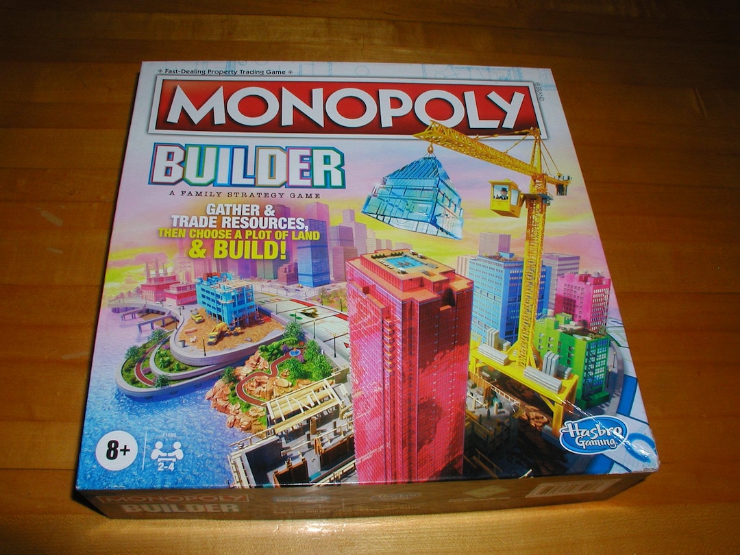 Monopoly BUILDER Edition Board Game, Complete. - Etsy