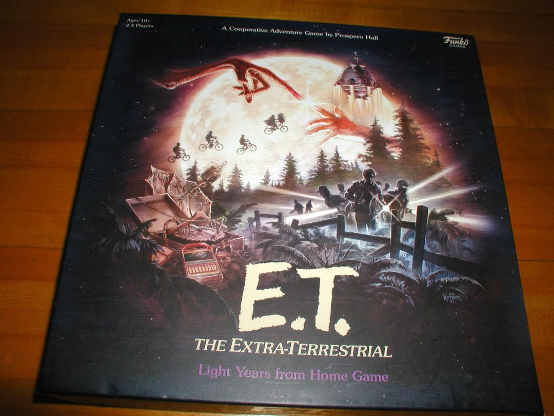 E.T. the Extra-terrestrial Board light Years From Home Game - Etsy