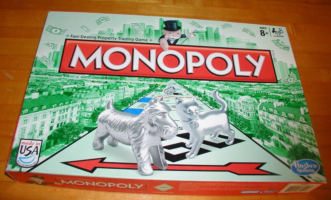 MONOPOLY Game - Cat Token & Speed Die - 100% Complete! Parker Brothers ...