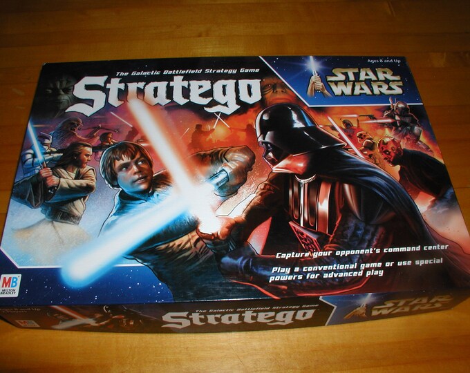 STAR WARS Stratego Game Complete Vintage Game - Etsy