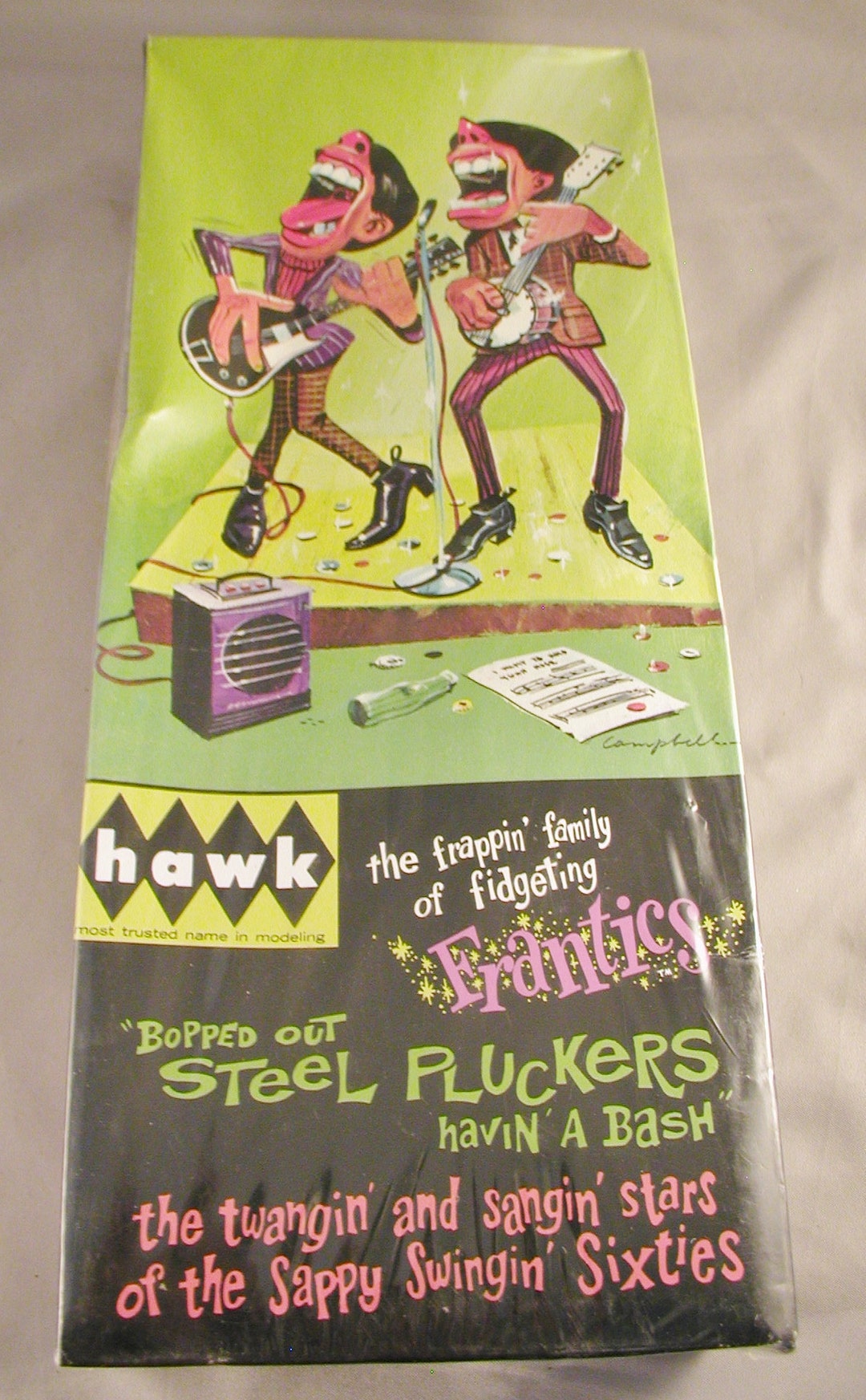 Vintage Frantics Steel Pluckers Model Kit - Hawk Reissue of the ...