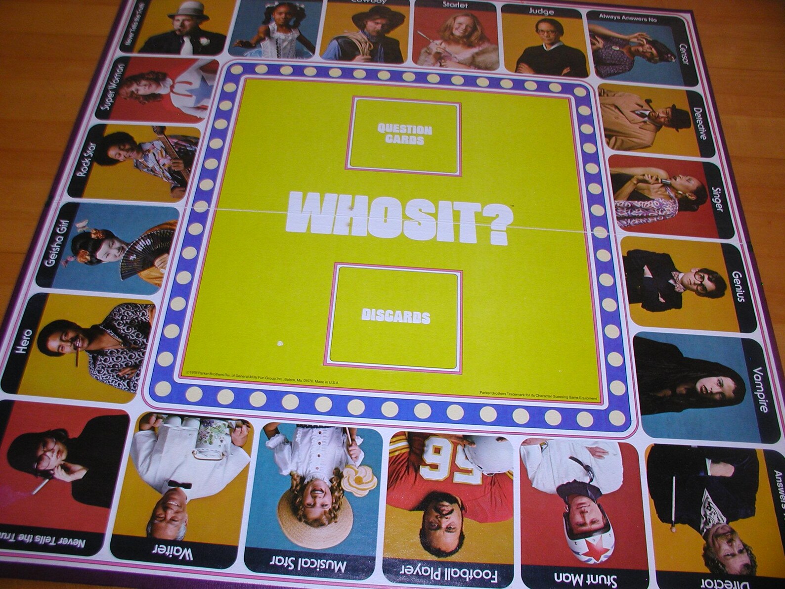 WHOSIT Star-studded Guessing Game by Parker Bros 1976 Complete Vintage ...