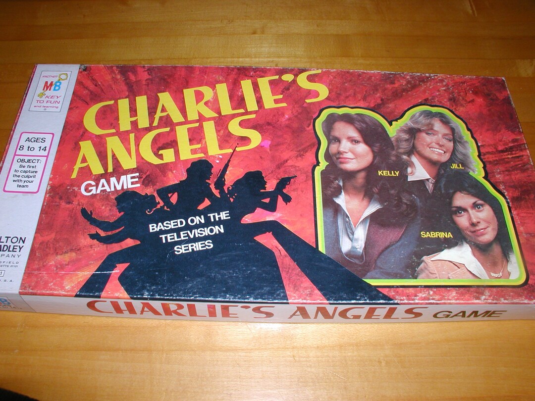 1977 CHARLIE'S ANGELS Board Game - Complete, Never Played! - Vintage ...