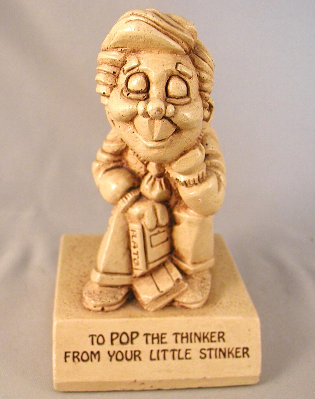 Sillisculpts Style "to POP the Thinker From Your Little Stinker" Paula ...