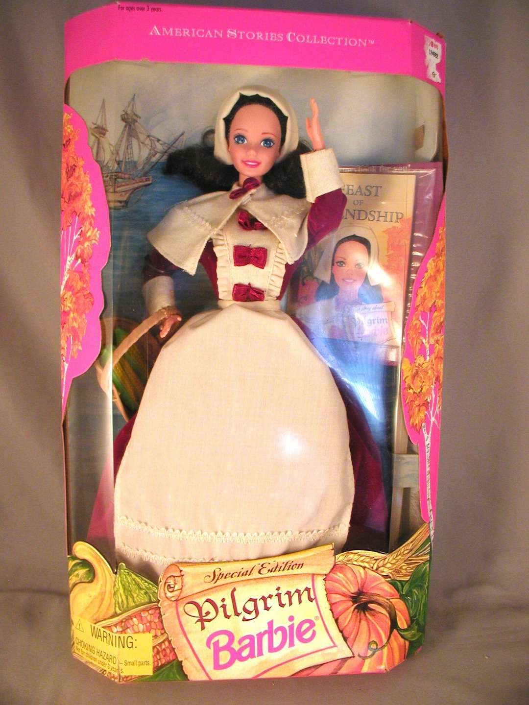 Vintage 1994 Pilgrim Barbie Special Edition Mattel 12577 1994 NRFB ...
