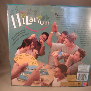 HILARIUM Board Game Mattel 2001 Factory Sealed Never Used - Etsy