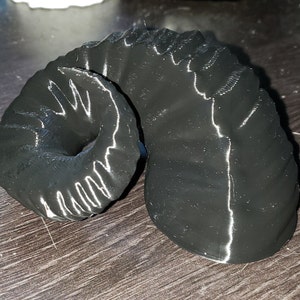 Small Curled Jester Style Horns - Etsy