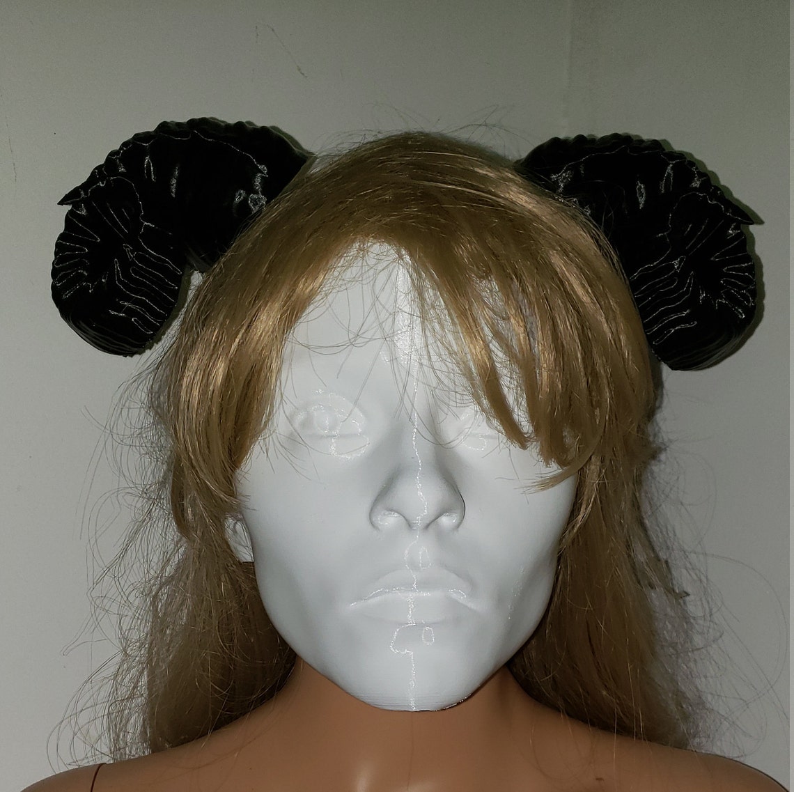 Small Curled Jester Style Horns - Etsy