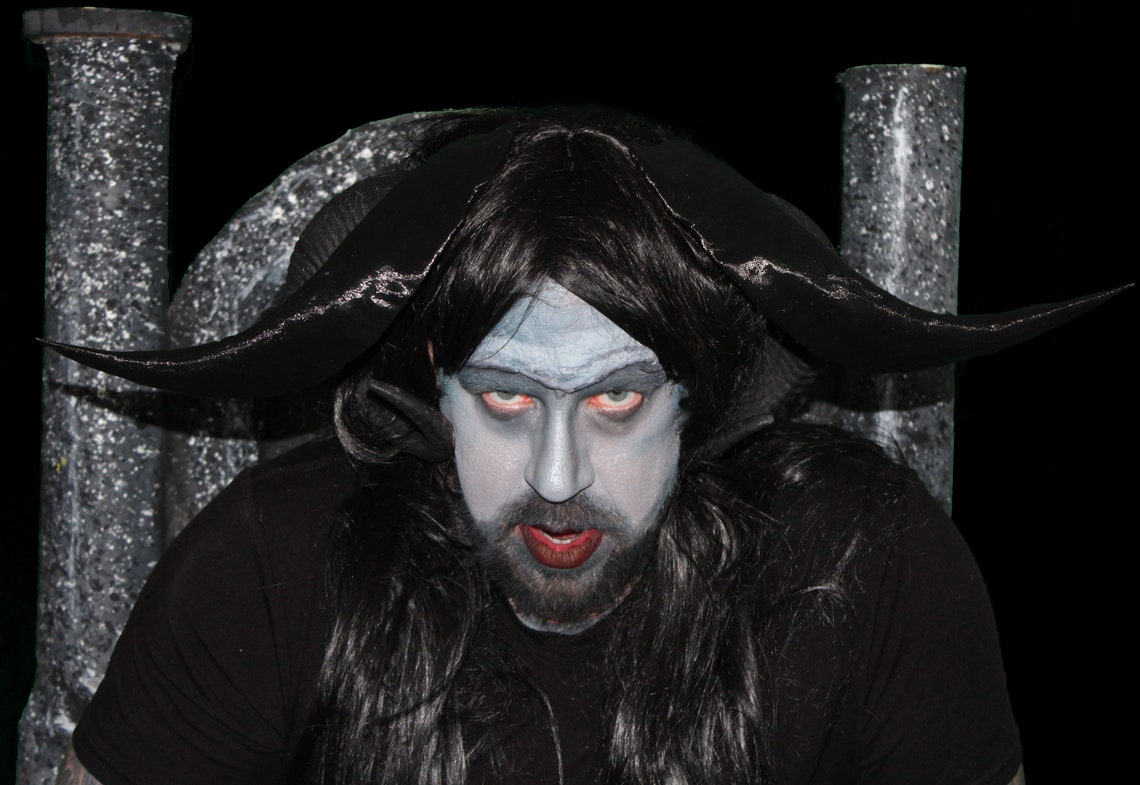 Baphomet Long Horns - Etsy