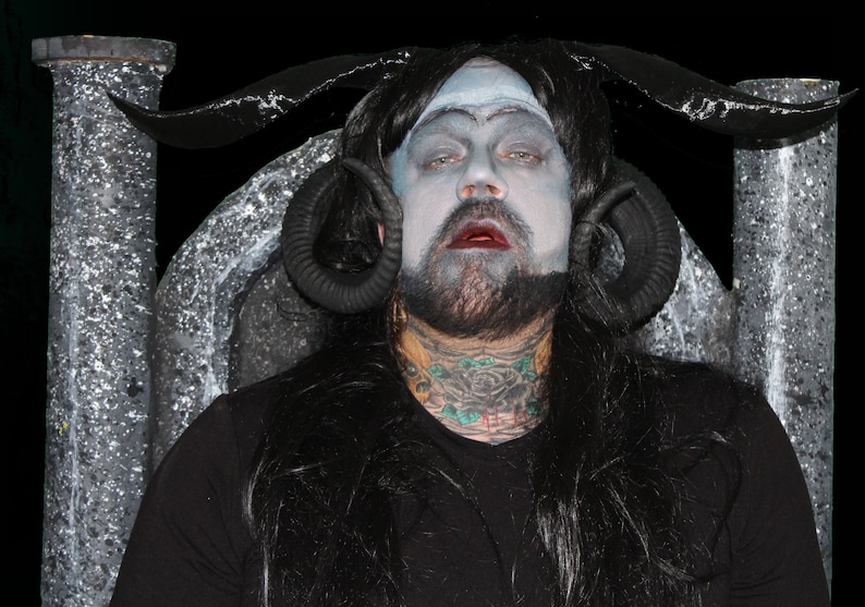 Baphomet Long Horns - Etsy