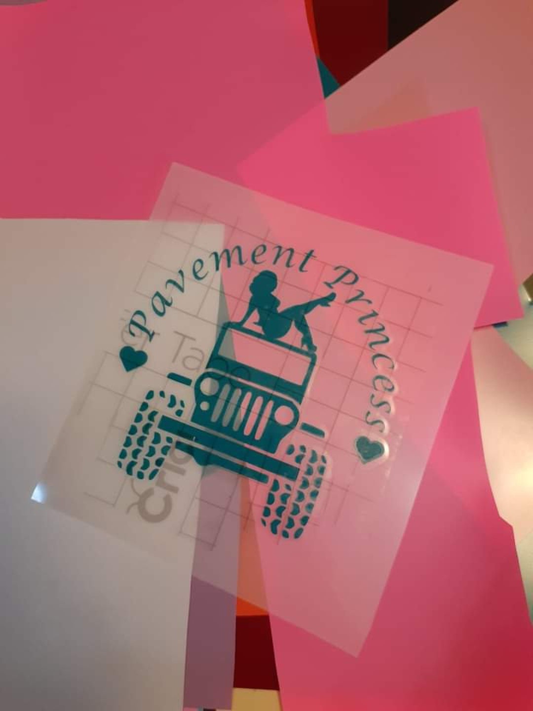 Pavement Princess Decal Jeep - Etsy