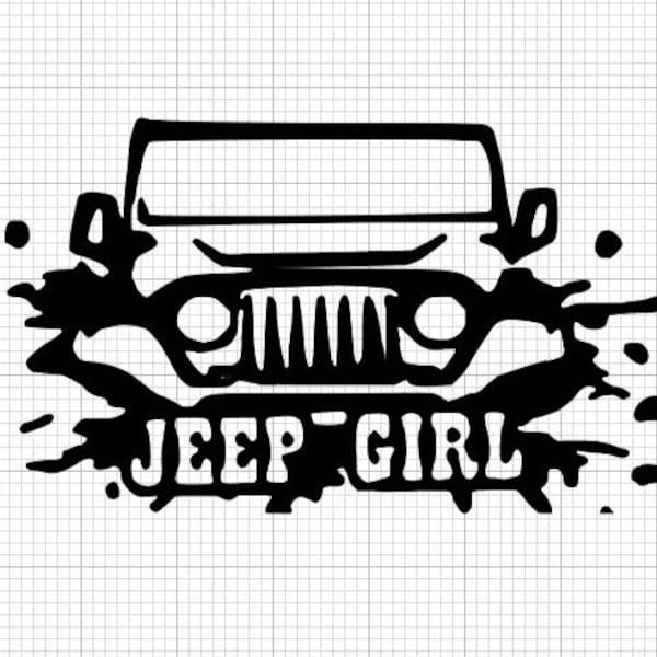 Jeep Girl - Etsy