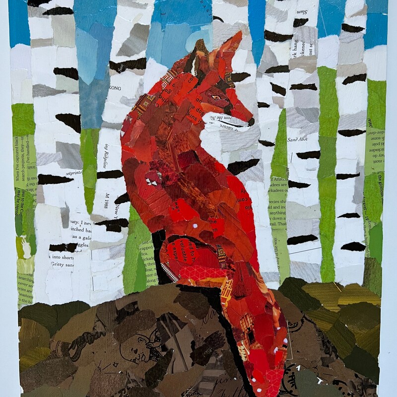 Torn Paper Collage - Etsy