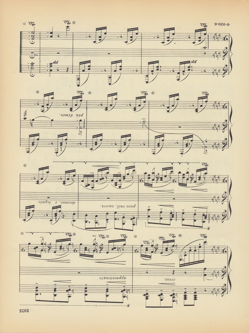 Mixed Sheet Music *digital Download* No Title Pages- All Purpose Sheet ...