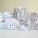 Build a Kingdom, Paper Castle Printable Activity Sheets , Instant ...