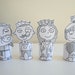 Build a Kingdom, Paper Castle Printable Activity Sheets , Instant ...