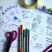 Build a Kingdom, Paper Castle Printable Activity Sheets , Instant ...