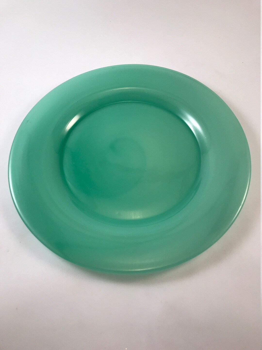 Vintage Rare Translucent Hand Blown Decorative Green Plate - Etsy