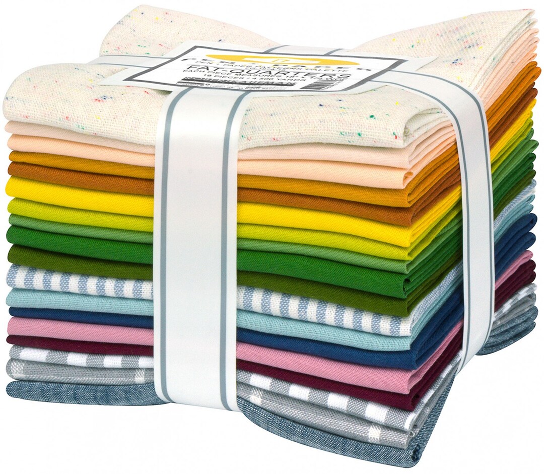 Pen Paper Patterns Palette Picks Fat Quarter Bundle From Robert Kaufman ...