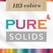 Crystal Pink Pure Solids by Art Gallery Fabrics PE420 - Etsy