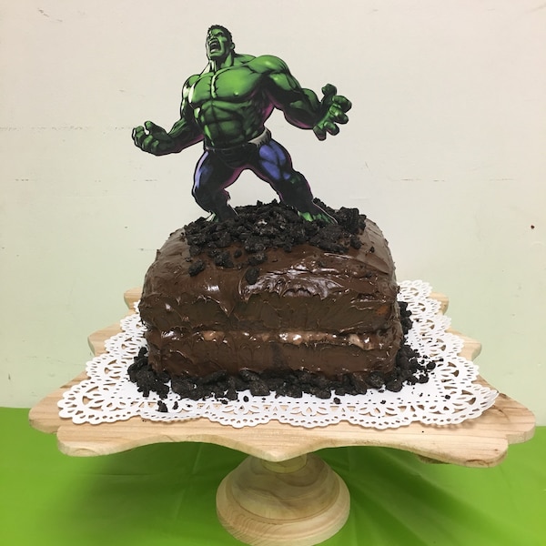 Hulk Cake Topper - Etsy