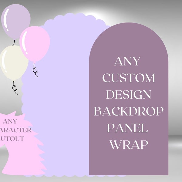 Custom Vinyl Wrap for Backdrop - Etsy