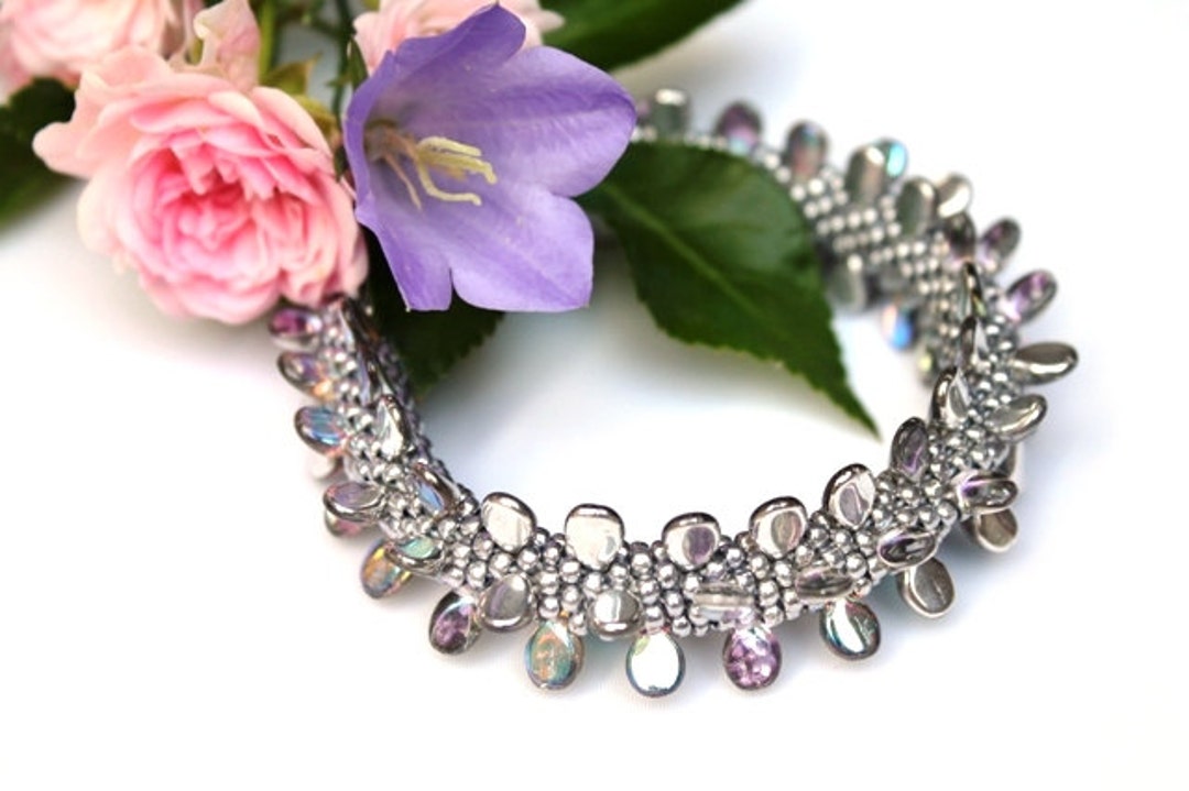 PDF Instructions Crochet Bracelet "pip Caterpillar" Bead Crochet ...