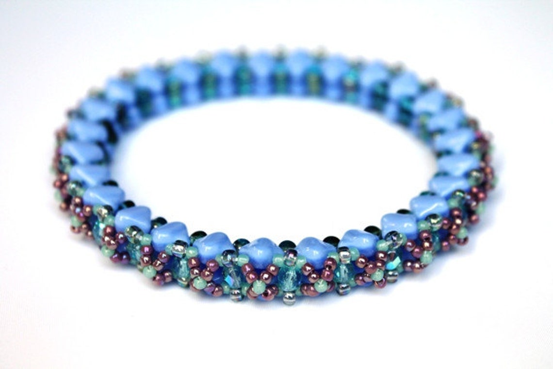 DIY Kit Creativeset Bracelet "enjoy" Blue (no. 3) - Etsy