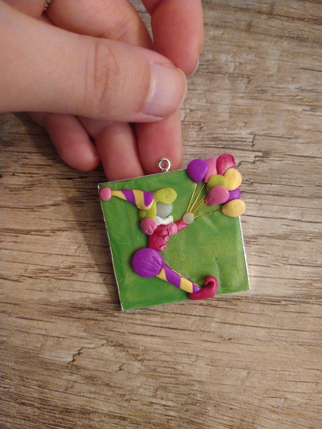 Bon Bon ( the Candy Kid ) Handmade Polymer Clay Pendant - Little Nemo ...