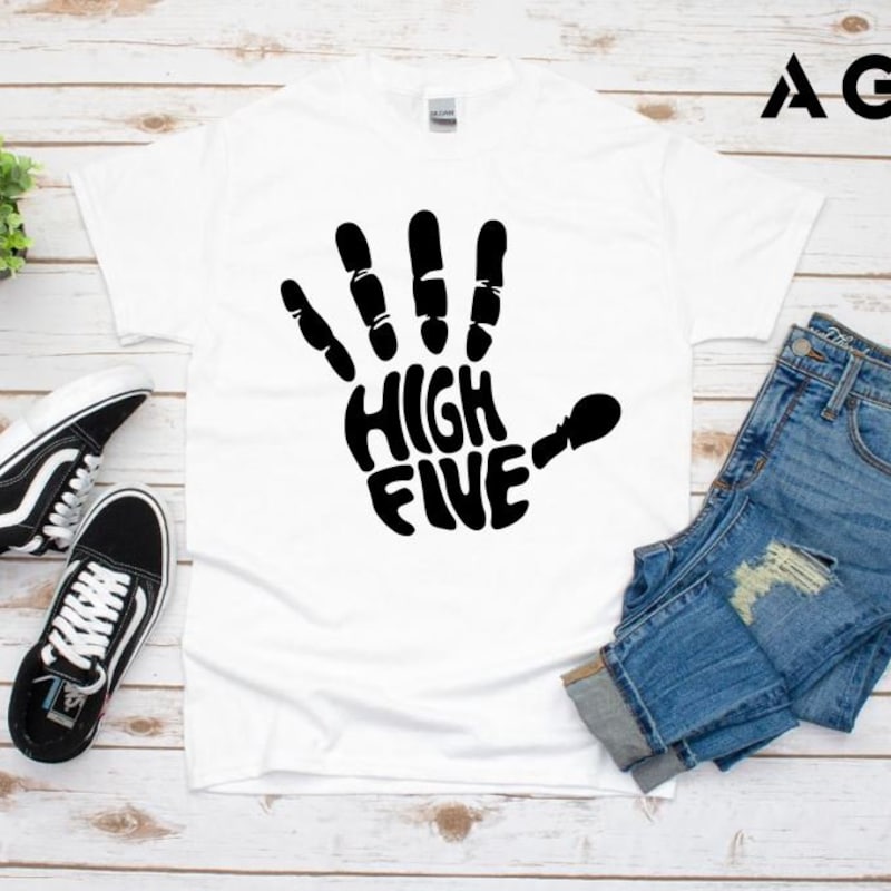 High Five Shirt - Etsy