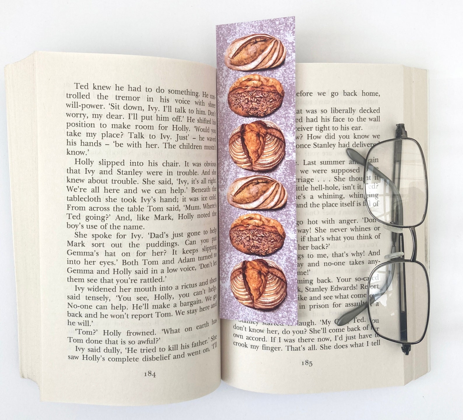 Printable Watercolor Bread Illustration Bookmarks - Set of 4 - Etsy