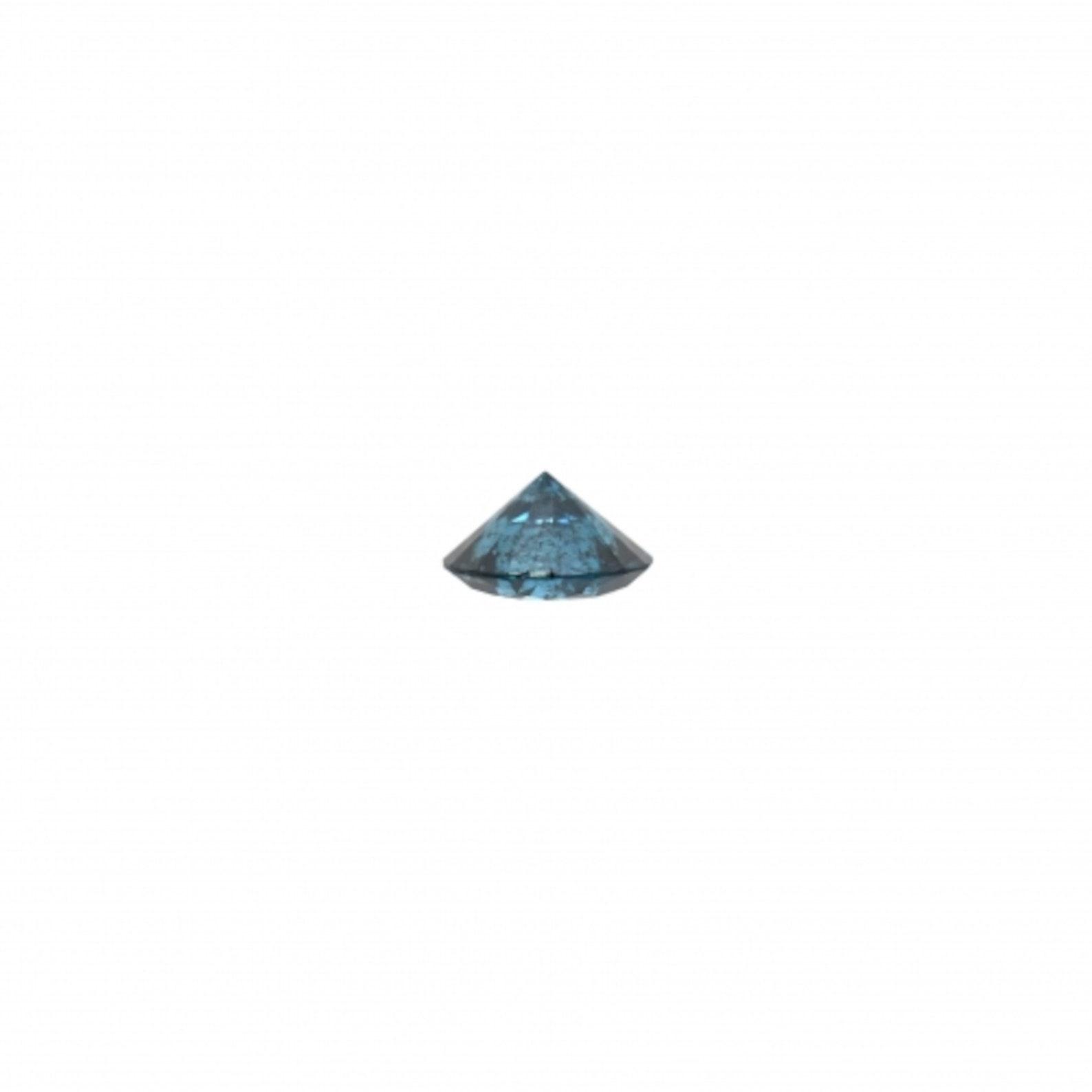 Blauer Diamant Rund 6.4 mm Einzelstück 0.94 Karat* , April Geburtsstein ...