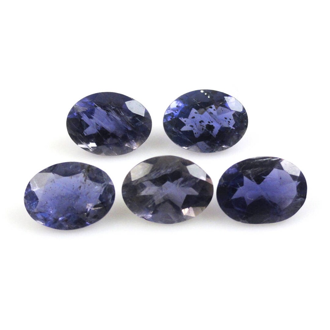 Iolite Oval 8x6mm Approximately 5 Carat, Beautiful Violet Color ...