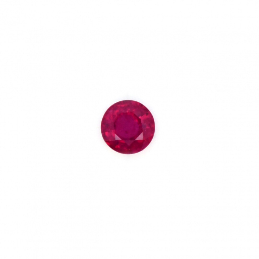 Madagascar Ruby Round 6mm Approximately 1.00 Carat Single Piece, July ...