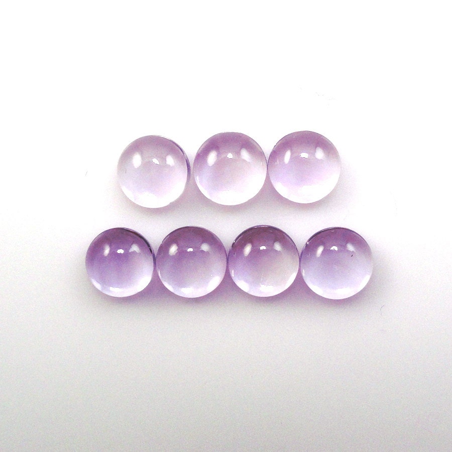 Lavender Amethyst Cabs Round 7mm Approximately 9 Carat, February ...