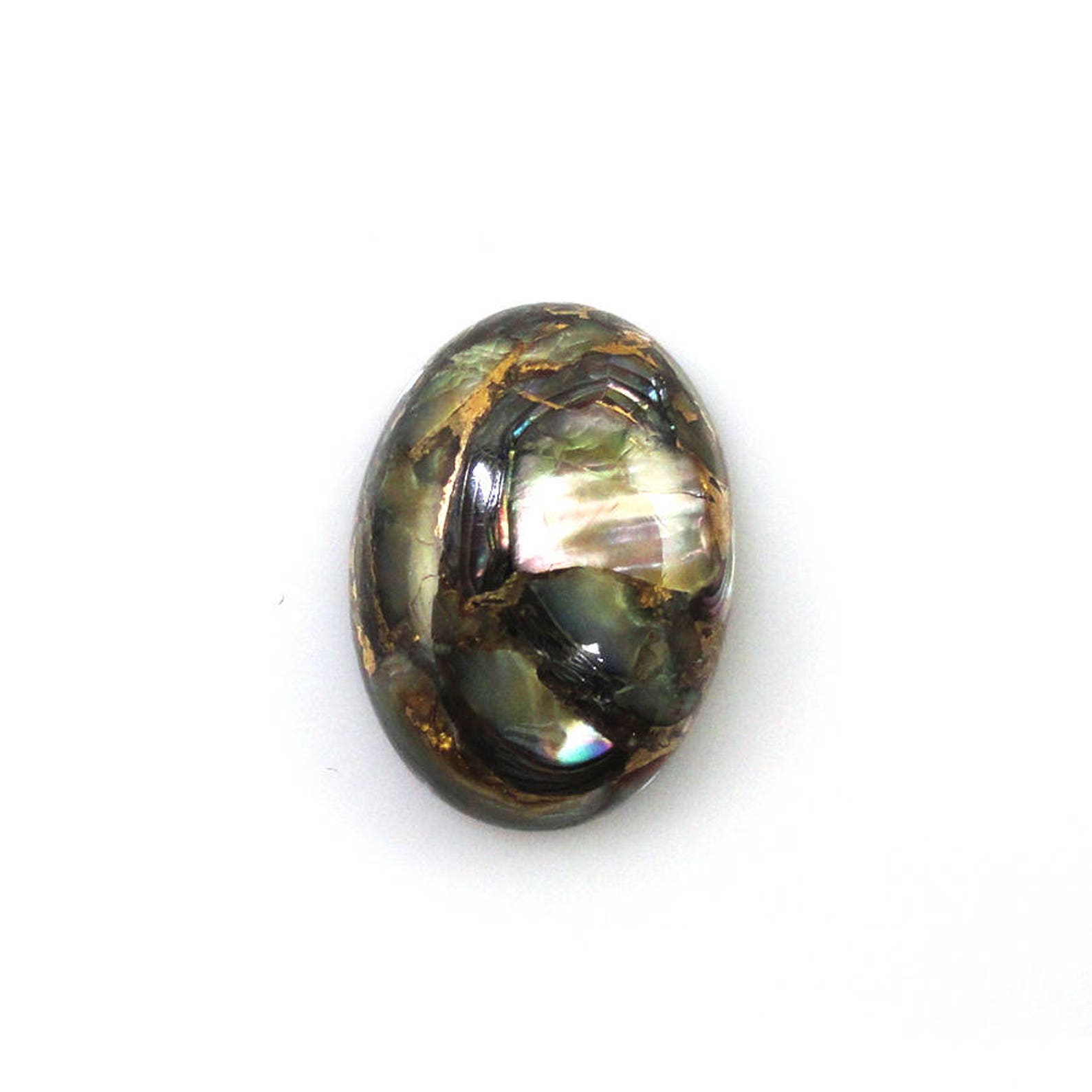 Abalone Shell Cab Oval Shape 18x13mm Approximately 12 Carat Single ...