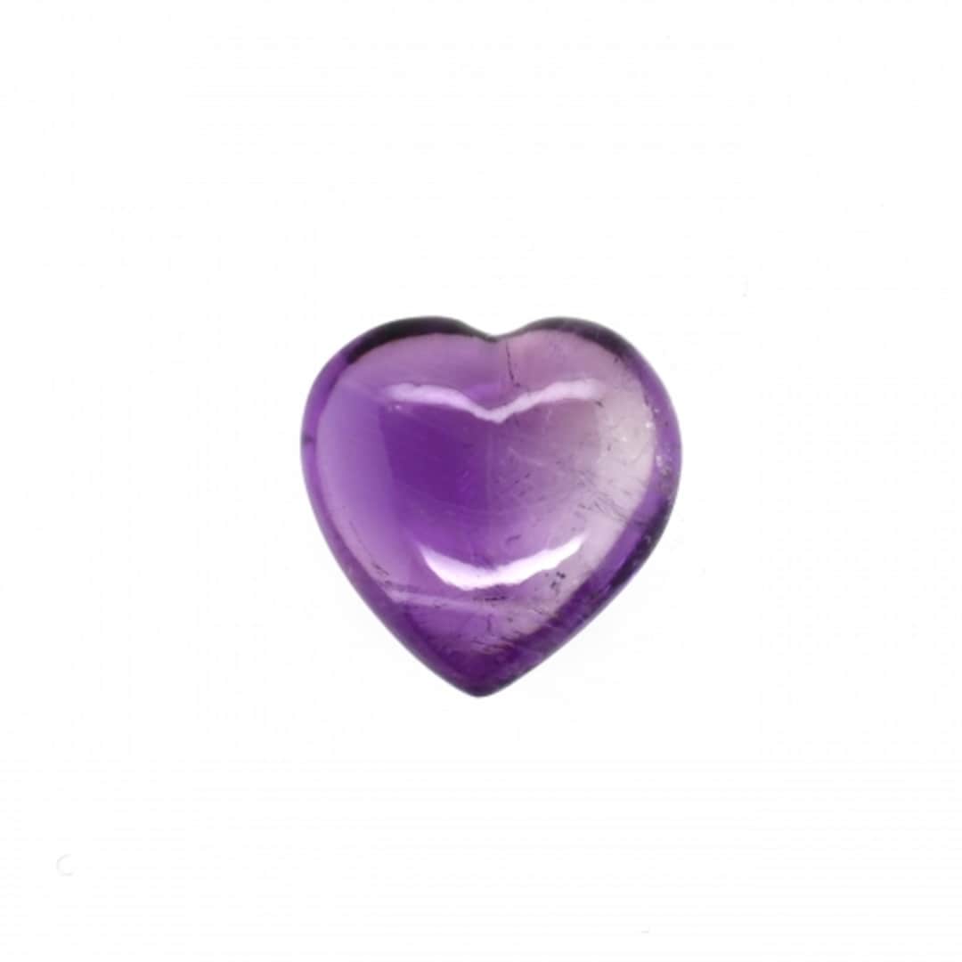 Amethyst Heart Shape 18mm Single Piece Approximately 23 Carat, February ...