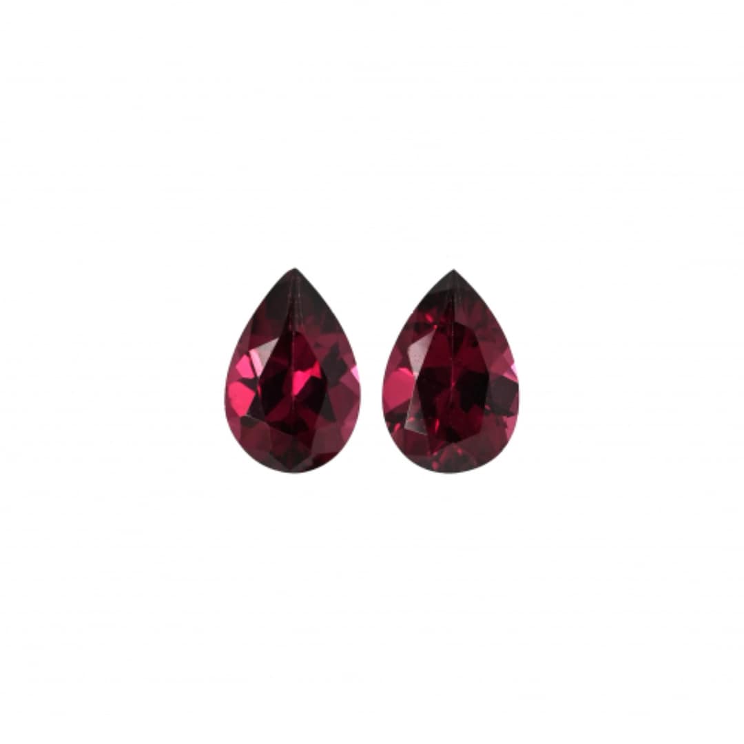 Raspberry Garnet Pear Shape 9x6mm Approximately 2.80 Carat, January ...