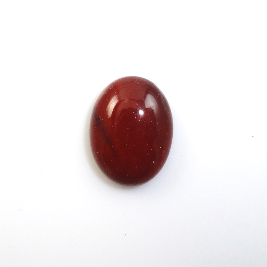 Red Mookaite Jasper Cab Oval 20x15mm Approximately 14 Carat, Single ...