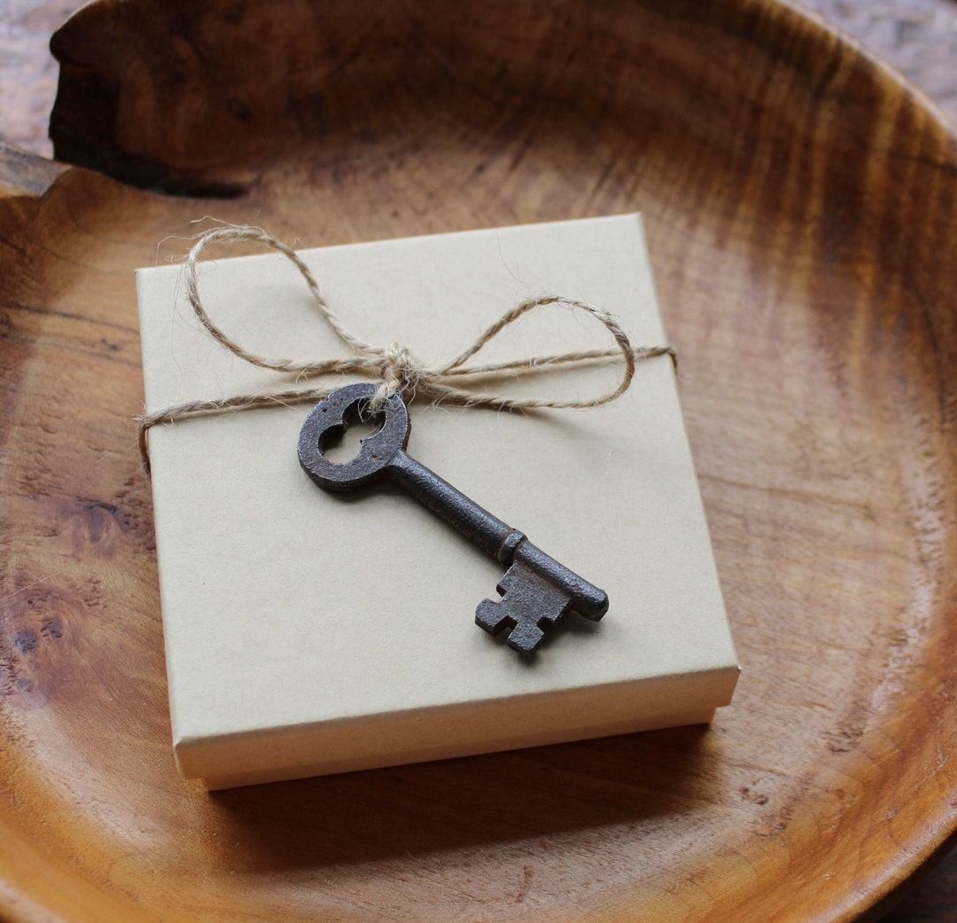 Skeleton Key. Authentic Antique Door Key. Unique Meaningful Gift ...