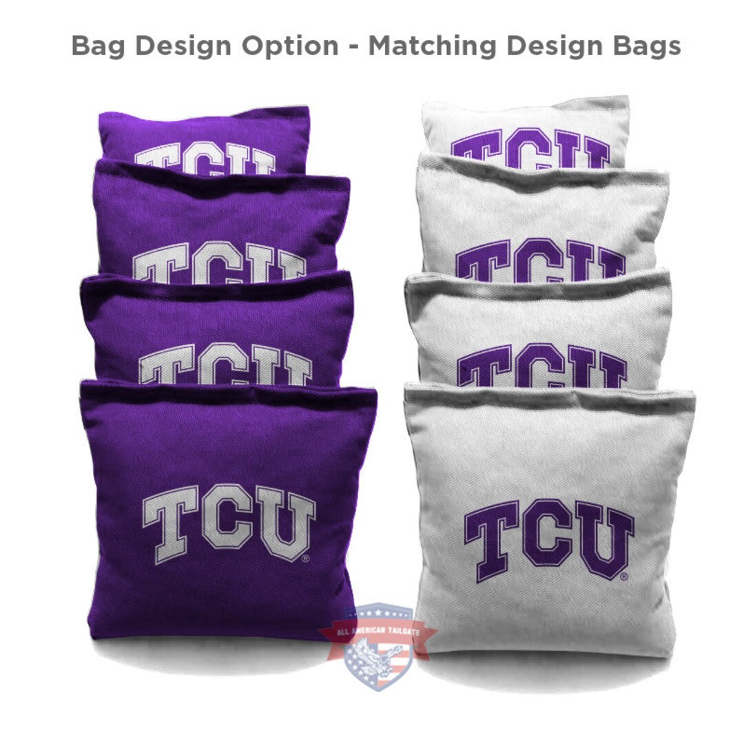 Texas Christian University "tcu" Cornhole Bags - Etsy