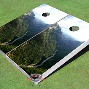 Custom Corn Hole the Gorge Graphic Cornhole Boards - Etsy