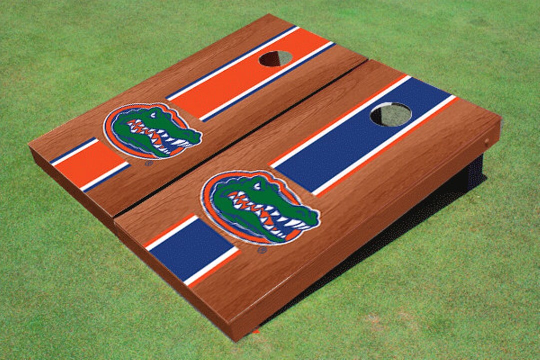University of Florida Gators Rosewood Blue and Orange Alternating Long ...