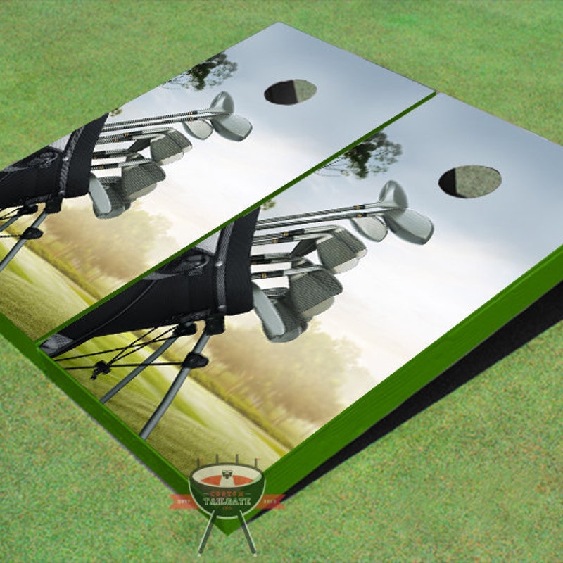Golf Cornhole - Etsy