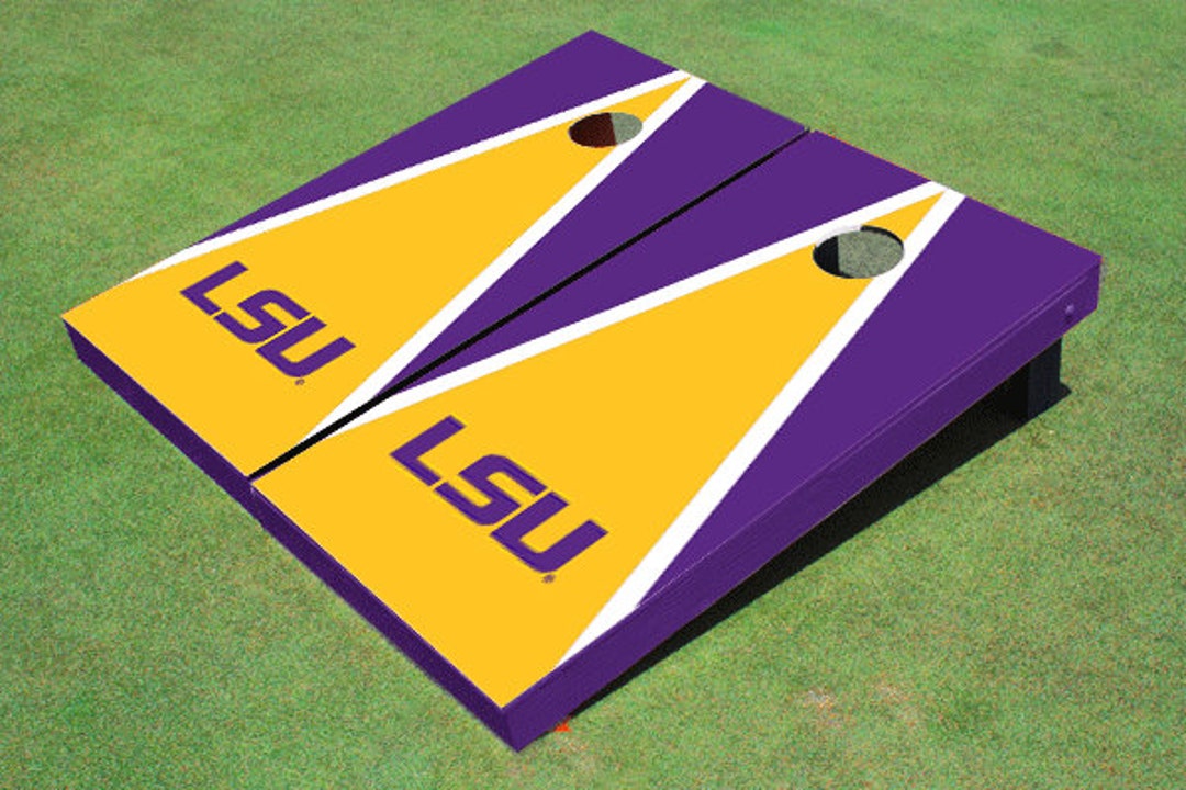 Louisiana State University LSU Gold and Purple Matching Triangle ...